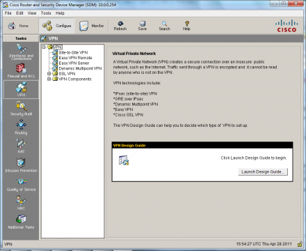 Cisco SDM - Security Device Manager - Uma Ferramenta Poderosa