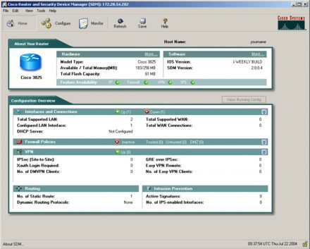 Cisco SDM - Security Device Manager - Uma Ferramenta Poderosa