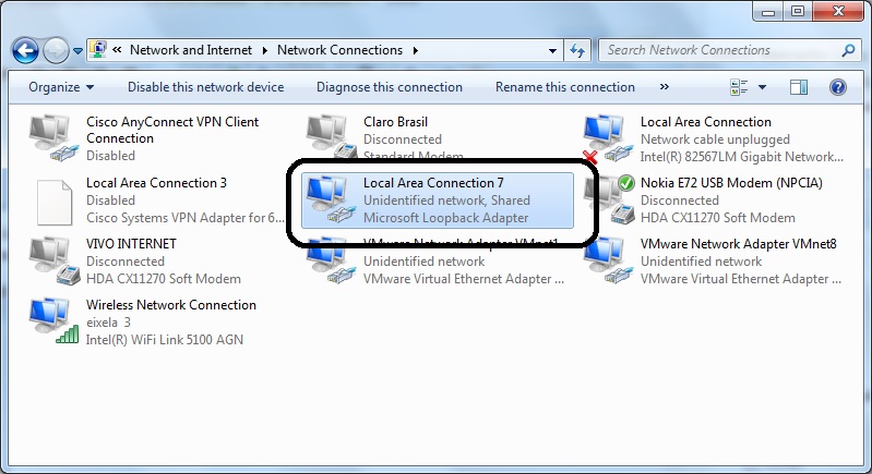 Para CCNA - Instalando interface loopback no Windows 7 e conectando ao GNS3 | DlteC do Brasil