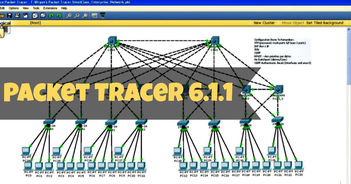 Packet Tracer 6.1.1 e suas novidades para os CCNAs | DlteC do Brasil